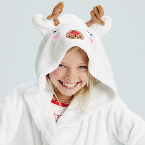 American Girl | Pajamas | American Girl Set 2 Hooded Reindeer Robes ...